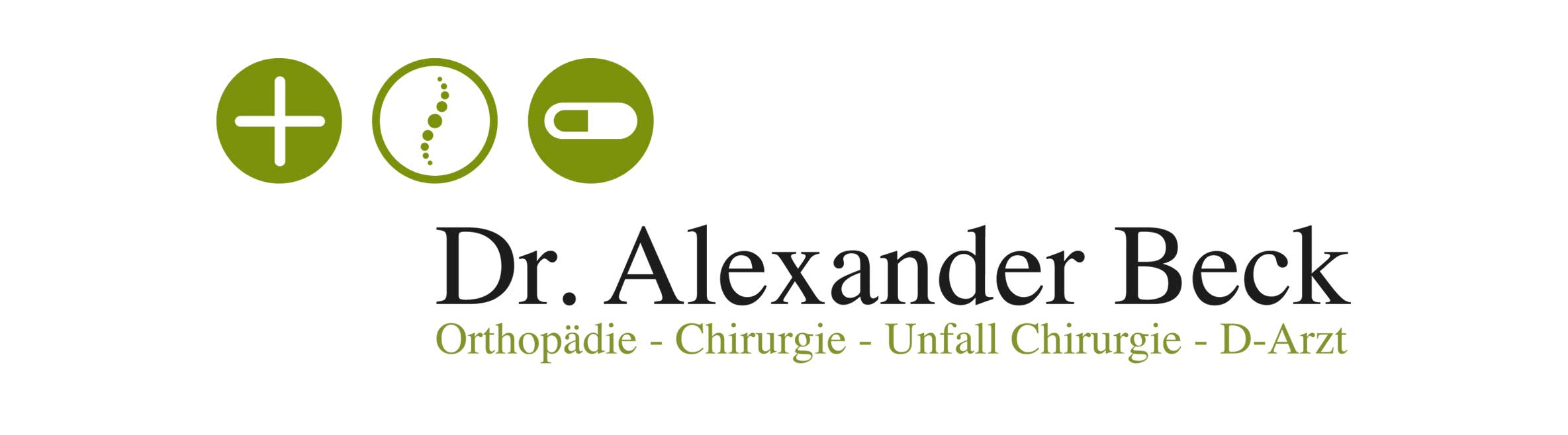 Impressum / Disclaimer Dr. Alexander Beck Facharzt Durchgangsarzt